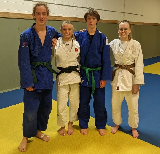 Portage Judo Club members competing with athletes from across Canada ...