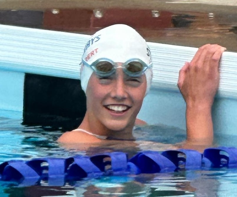 Cuthbert breaks three provincial swimming records | portals