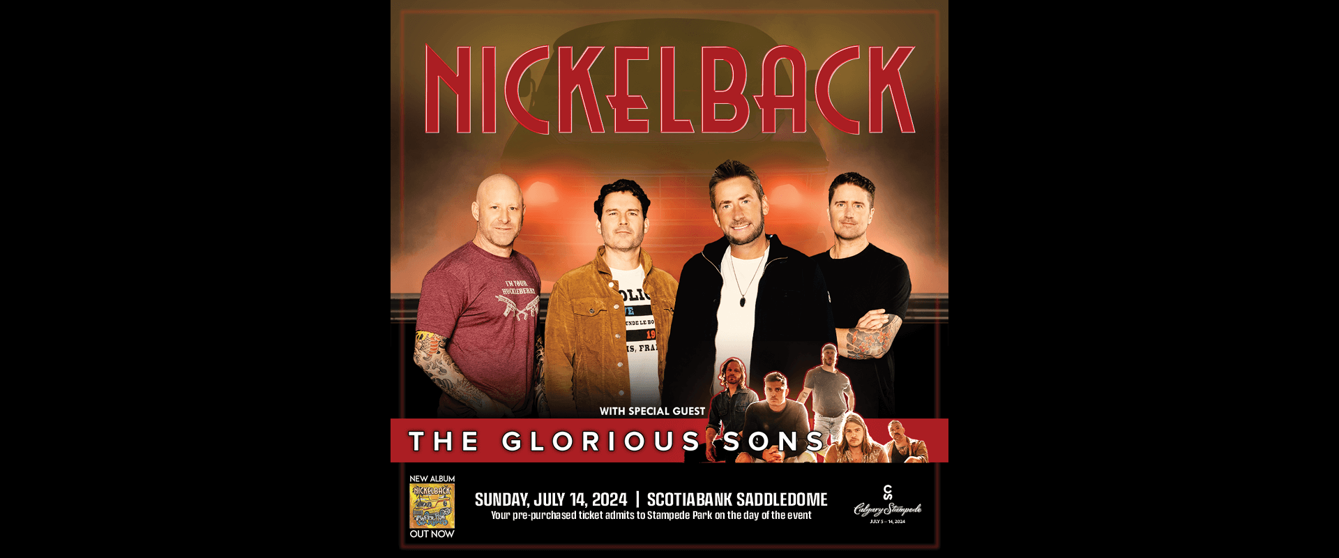 Calgary Stampede Will Rock With Hanna Alberta s Nickelback In July