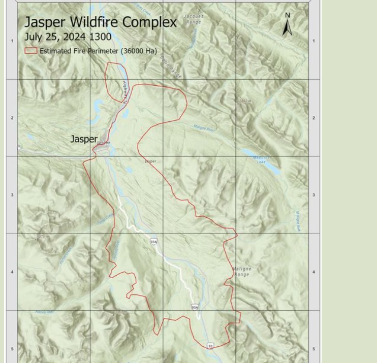 Rain brings temporary reprieve to 36,000 hectare Jasper wildfire ...