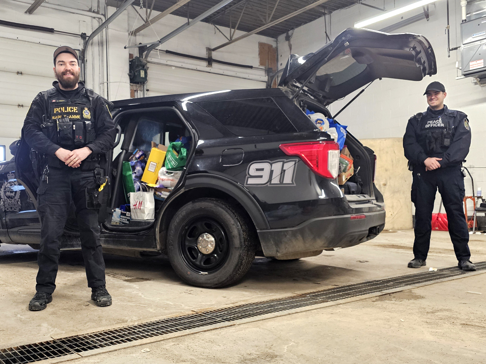 "It was fantastic", Sainte Anne Police 'Cram the Cruiser' with food ...
