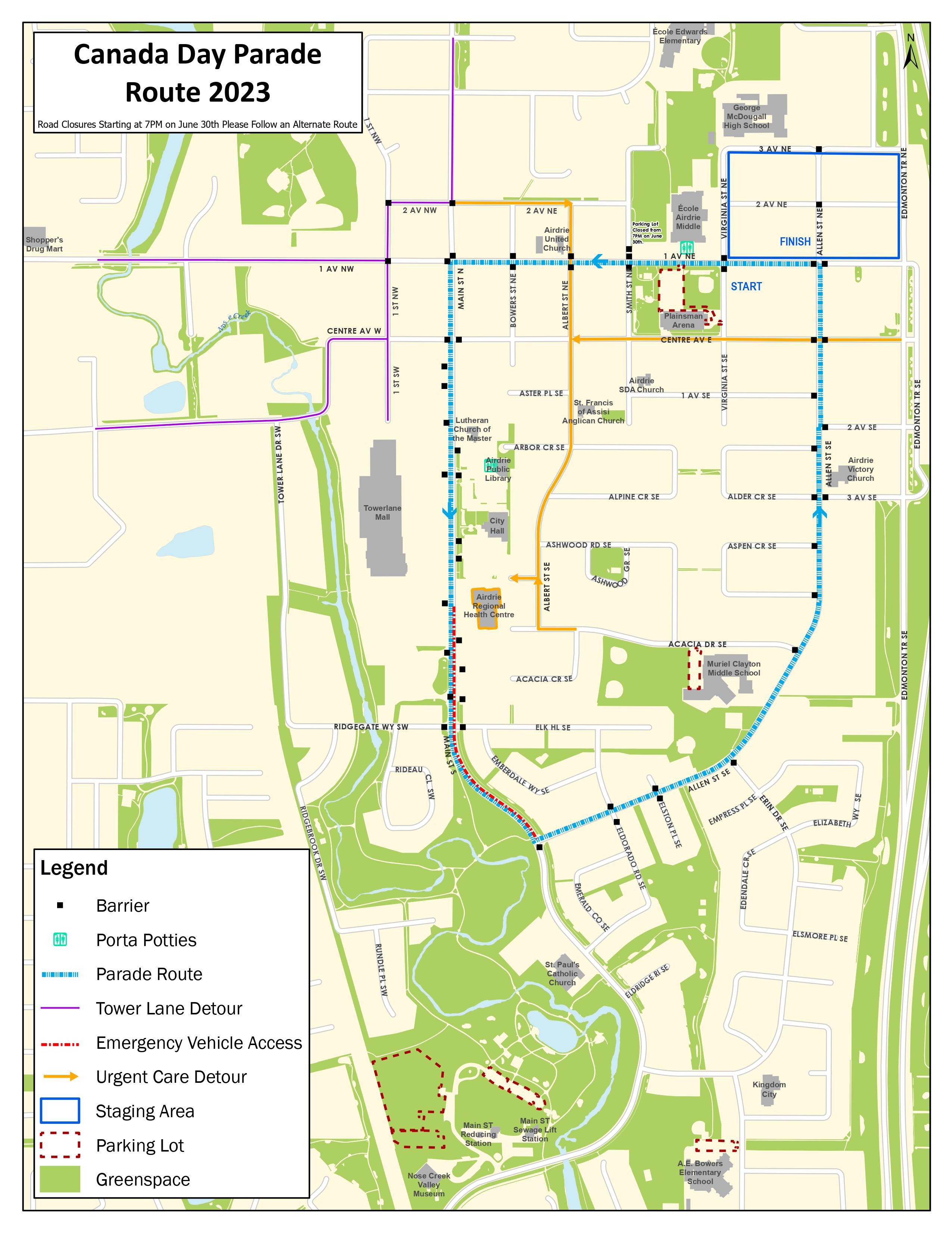 Airdrie's Canada Day Parade route announced - DiscoverAirdrie.com ...