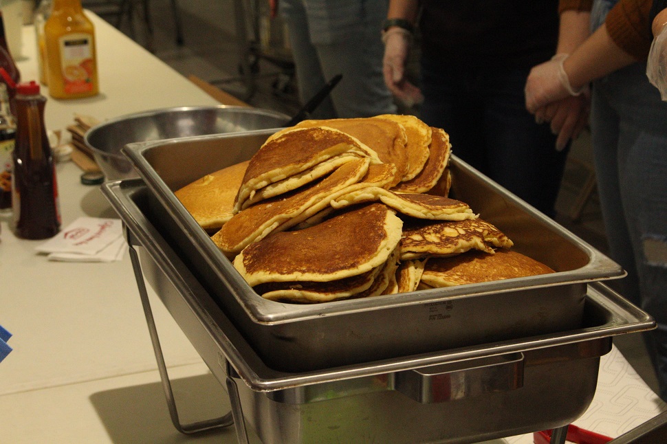 Saturday saw flipping flap jacks, piles of pancakes, and great crepes ...