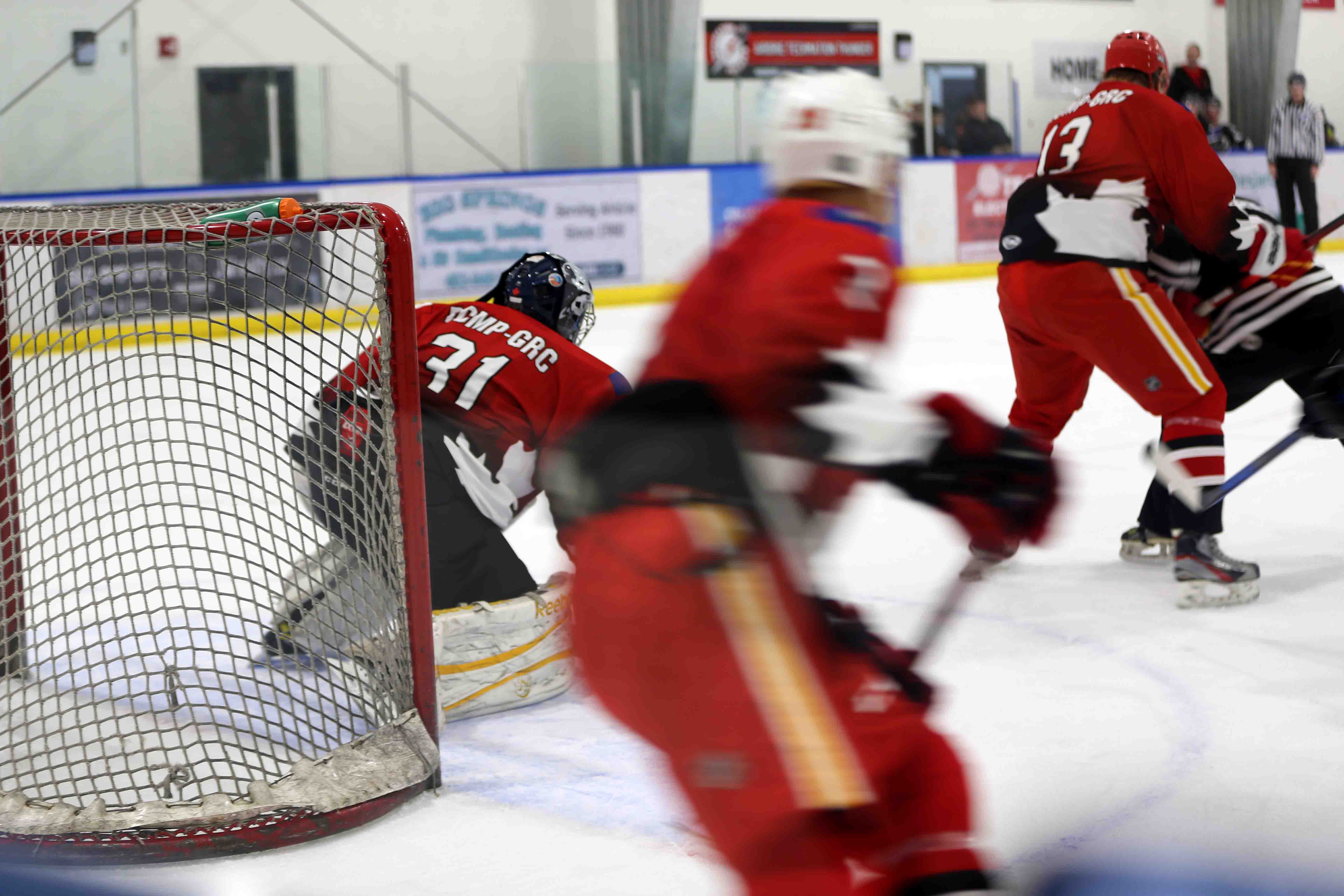 Watch / Gallery: Airdrie mounties come out blaring in Sirens hockey ...