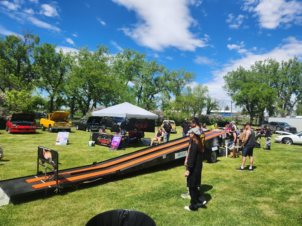 A closer look at Saskatchewan's Biggest Mobile Hot Wheels Track ...