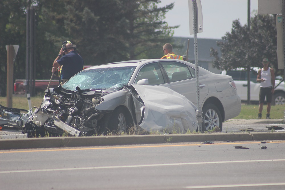 First responders on scene of serious crash near Highway 1 and Highway ...