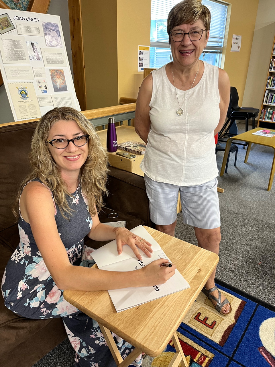LaCharite gives sole author reading at Weyburn Public Library ...