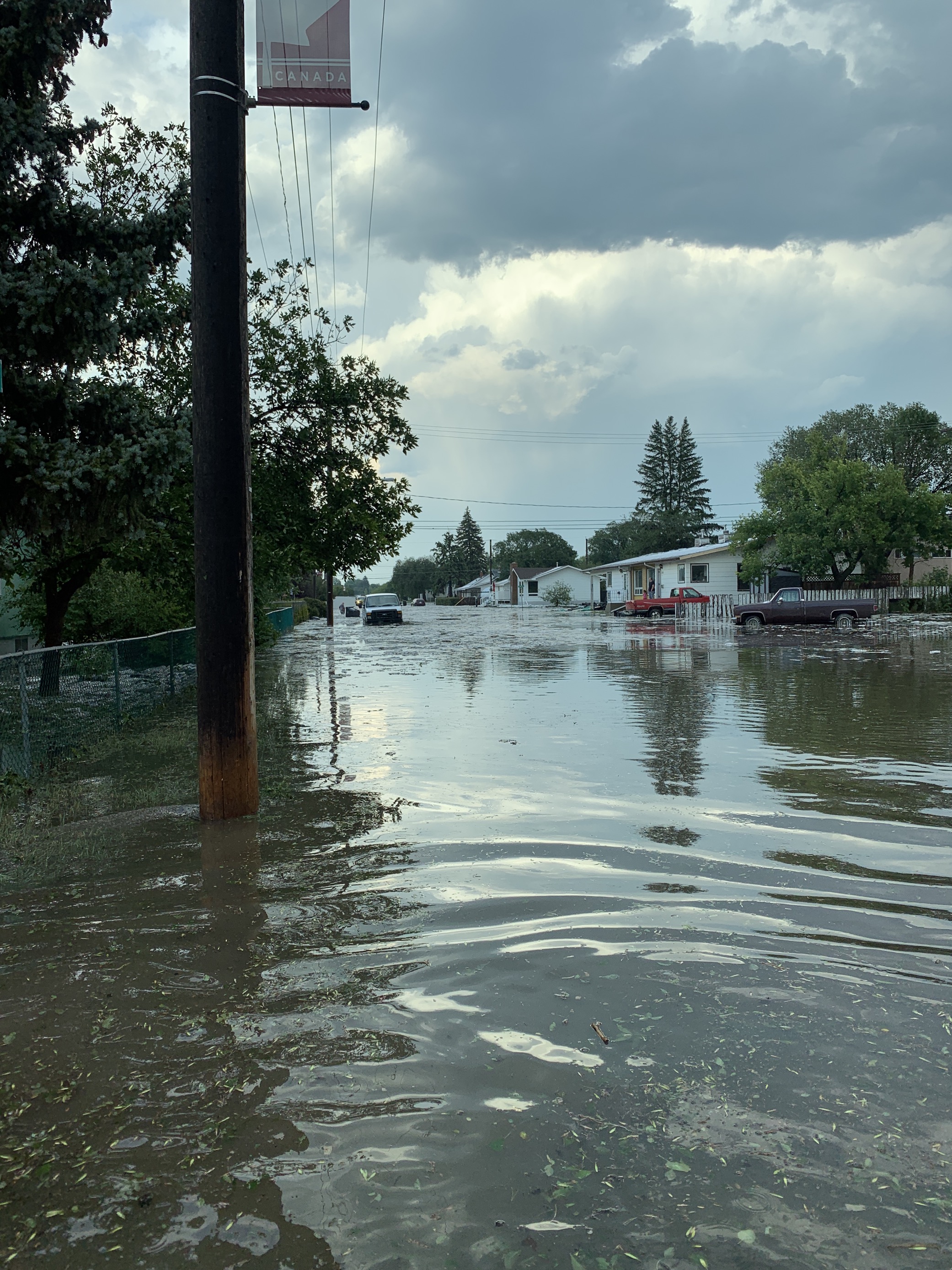 PHOTOS: storm brings flash flooding and hail - SwiftCurrentOnline.com ...
