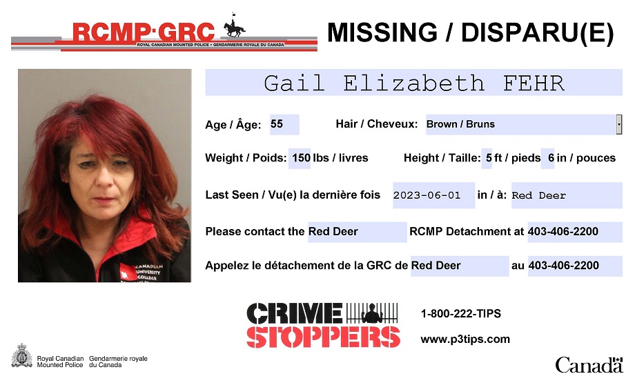 UPDATE: Located (RD RCMP search for 55-year-old missing for three weeks ...