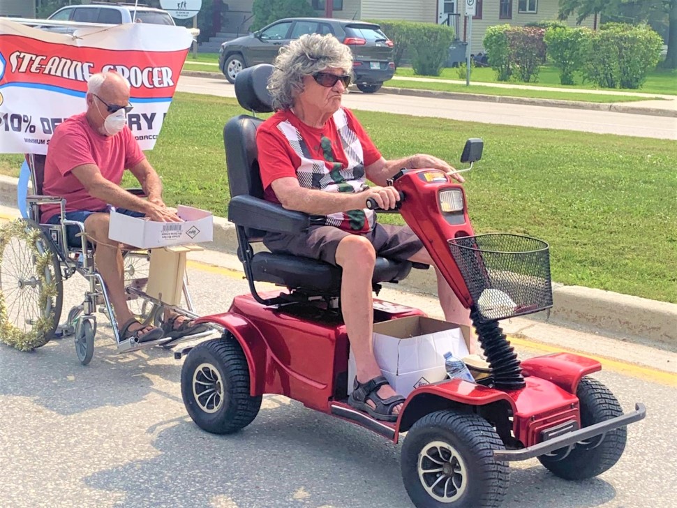 2nd Scooter Parade in Ste. Anne a success with the community's seniors ...