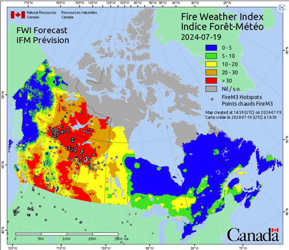 Fire risk rises in the prairies with extreme heat - WestCentralOnline ...
