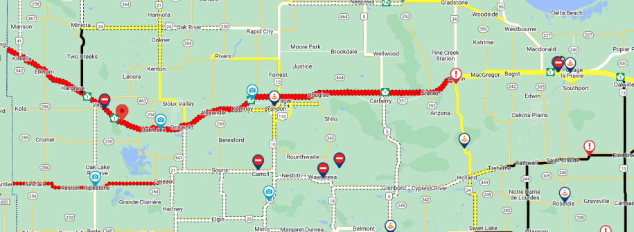 Slippery roads and some closed highways greet drivers following spring ...