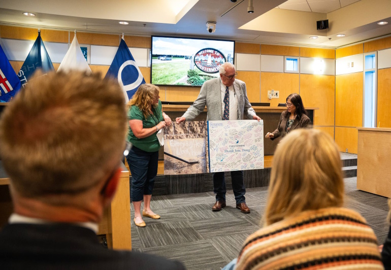 Official Administrator Doug Lagore recognized for his work at ...