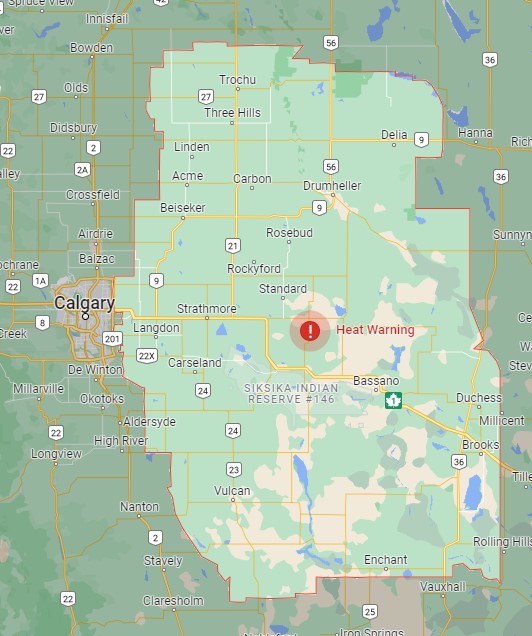Heat warning for Strathmore and area - StrathmoreNow.com - Local news ...