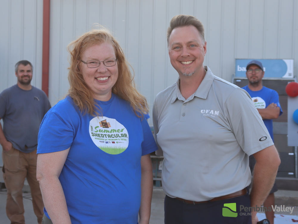Jason Domansky won a shed filled with stuff at the Summer Shedtacular ...