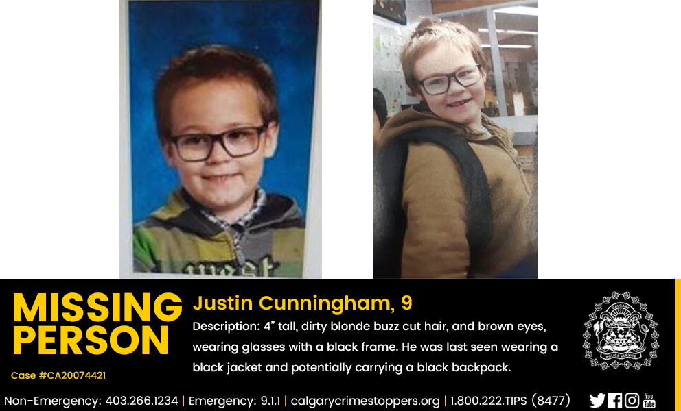 UPDATE: Missing boy has been located - CochraneNow: Cochrane, Alberta's ...