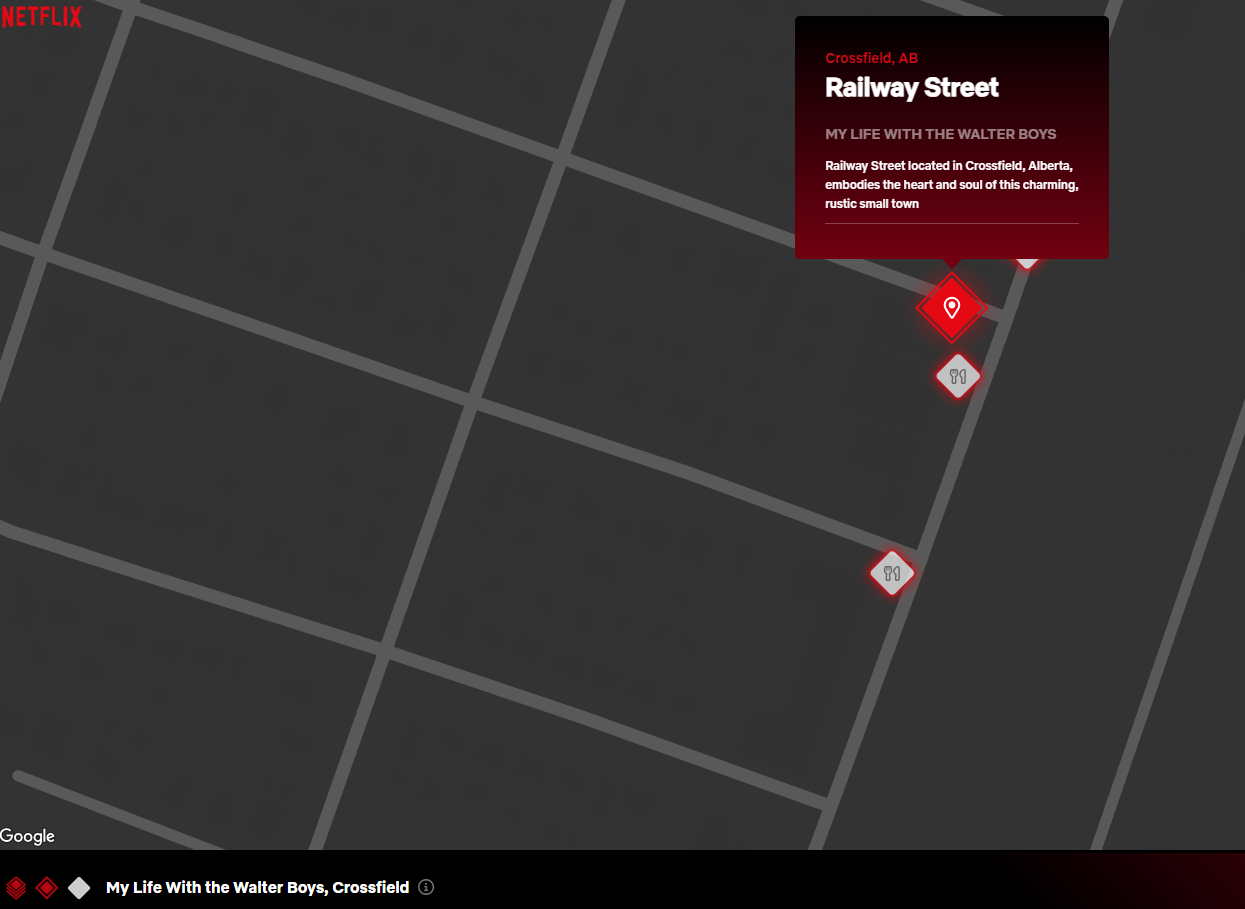 Your favourite Alberta-filmed series locations, now on Netflix's map ...