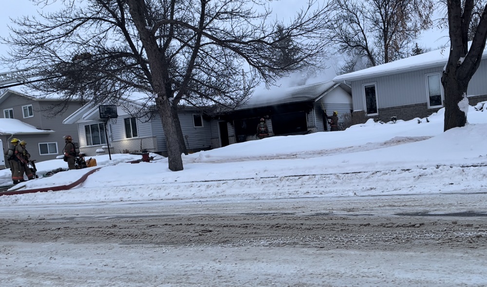 Substantial damage to garage after Wednesday afternoon fire in Winkler ...